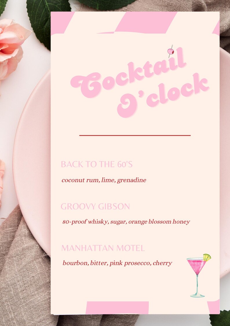 Bar Menu, Event Menu, Cocktail Menu, Menu Design, Menu Cards, Menu ...