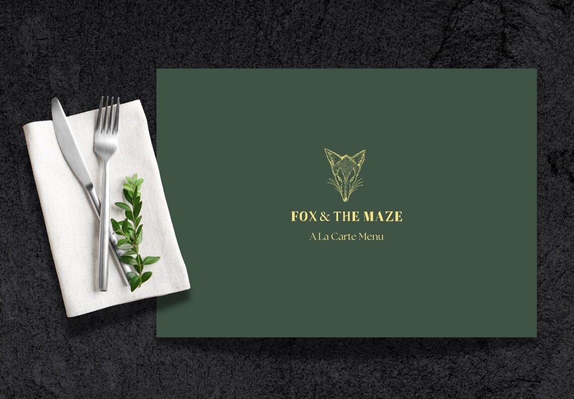 Traditional Restaurant Menu Template: A3 A La Carte (digital Download ...