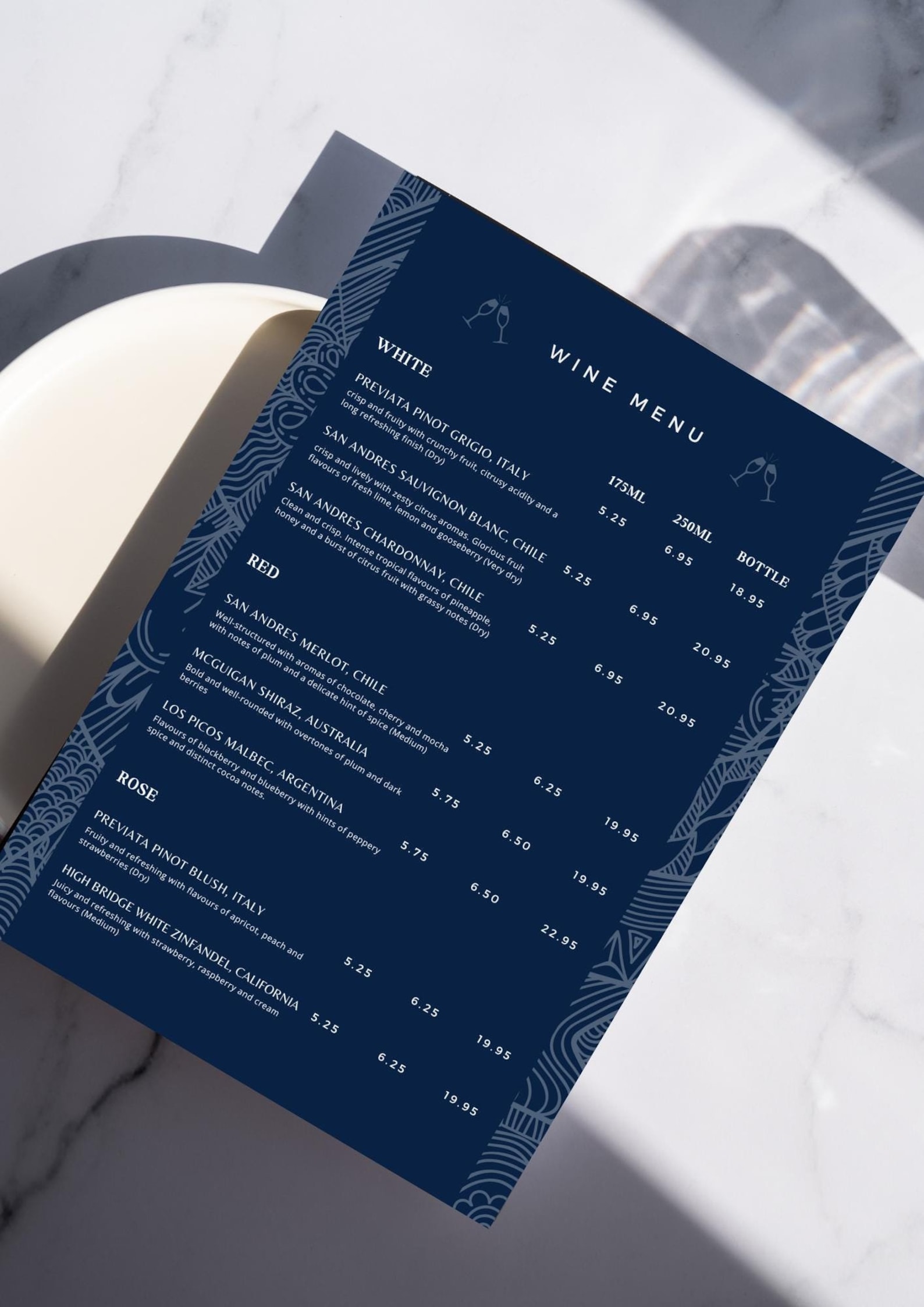 Modern & Classy Bar Menu, Wedding Bar Menu, Event Menu, Drink List ...