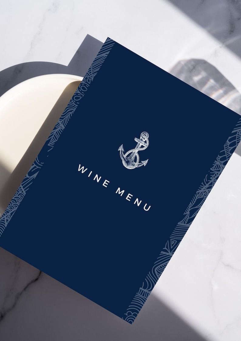 Modern & Classy Bar Menu, Wedding Bar Menu, Event Menu, Drink List ...