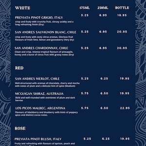 Modern & Classy Bar Menu, Wedding Bar Menu, Event Menu, Drink List ...