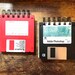 Vintage Computer Floppy Disk Notepad Journal, Nerd Geek Tech Gift, 90's ...