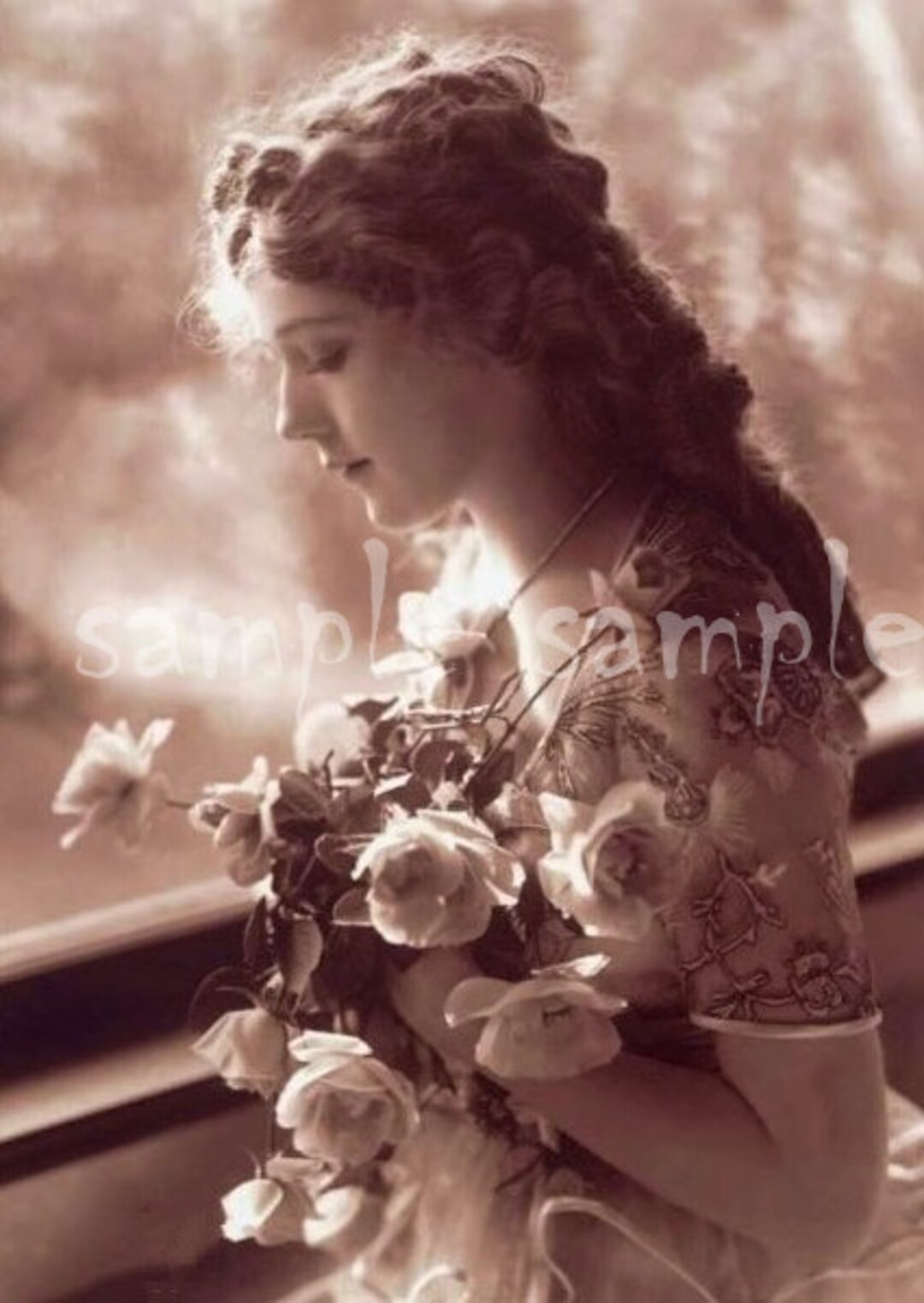 Digital Collage Sheet VINTAGE Photo DIGITAL DOWNLOAD Gypsy Princess Art ...