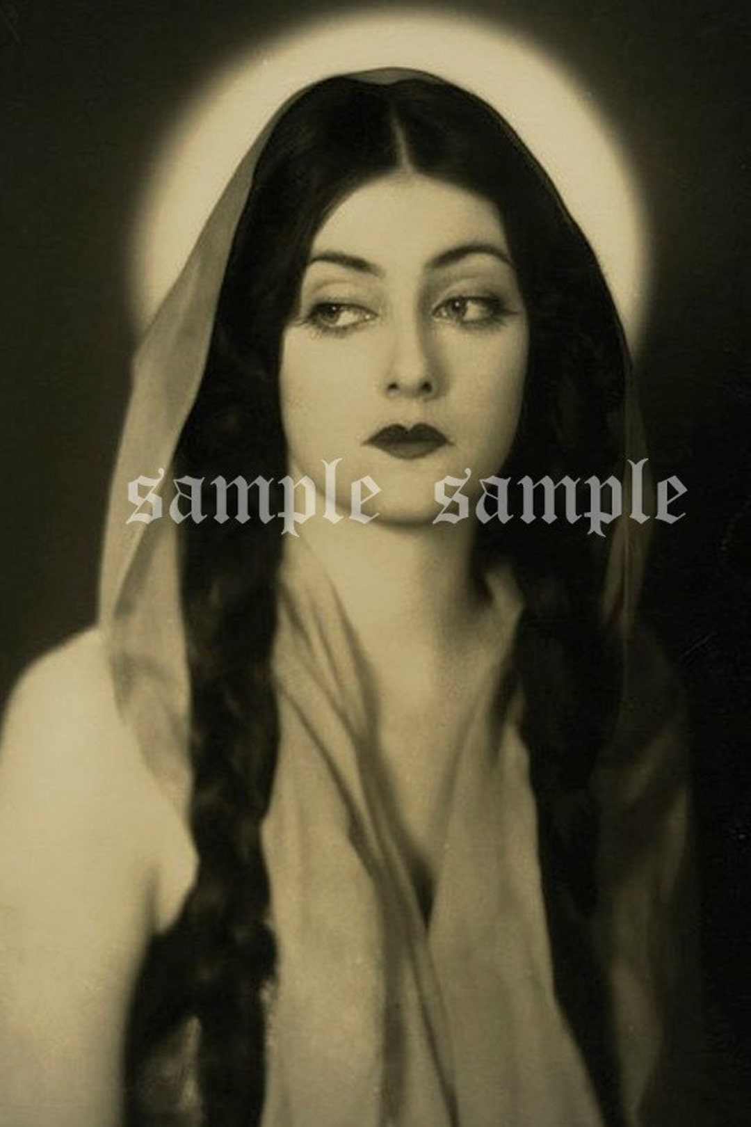 VINTAGE Photo DIGITAL DOWNLOAD Beautiful Woman Gypsy Princess Art ...