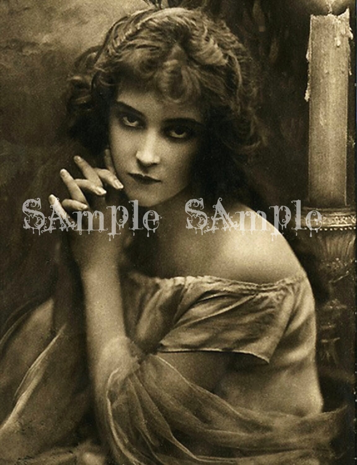 Victorian Woman Portrait