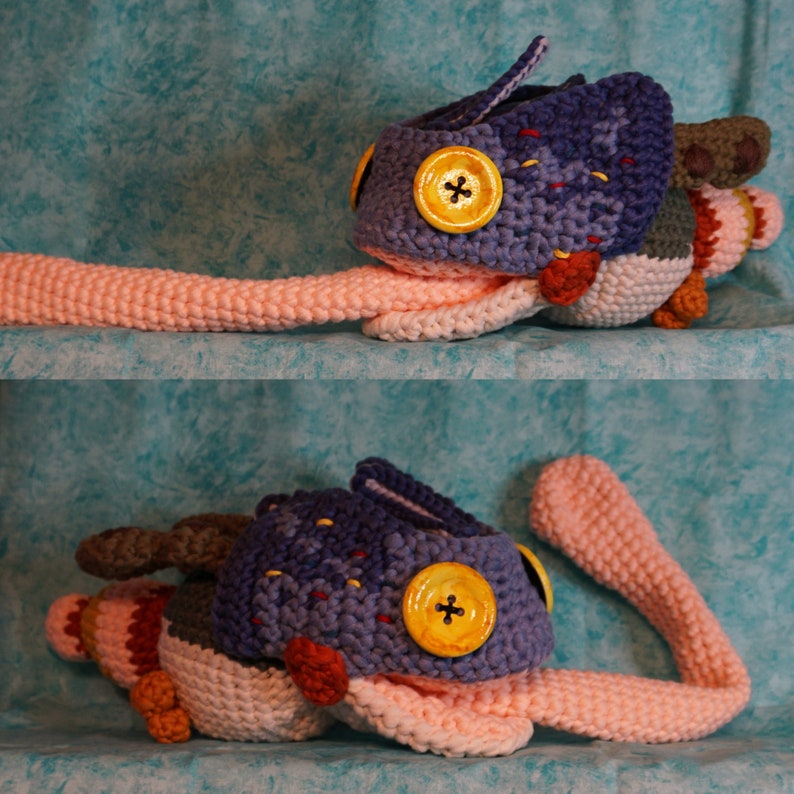 Jumbo Monster Hunter Pukei-pukei Plush - Etsy