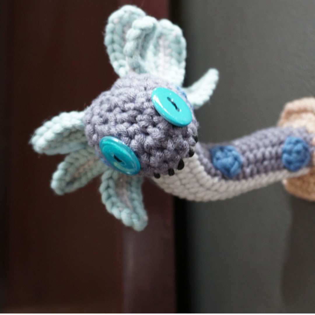 Crochet Monster Hunter Wiggler W/ Magnetic Base - Etsy