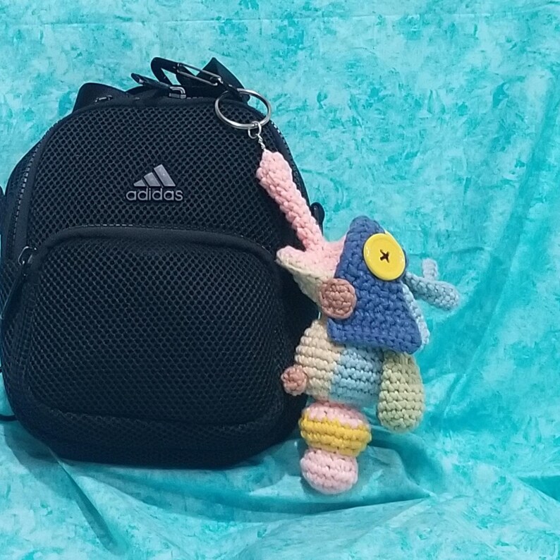 Chibi Crochet Monster Hunter Pukei-pukei Keychain Plush - Etsy