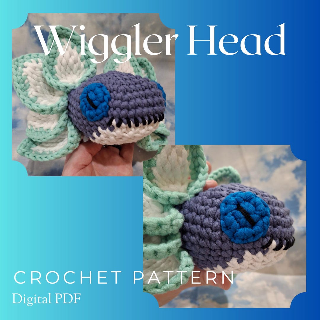 Crochet Monster Hunter Wiggler Head Pattern - Etsy