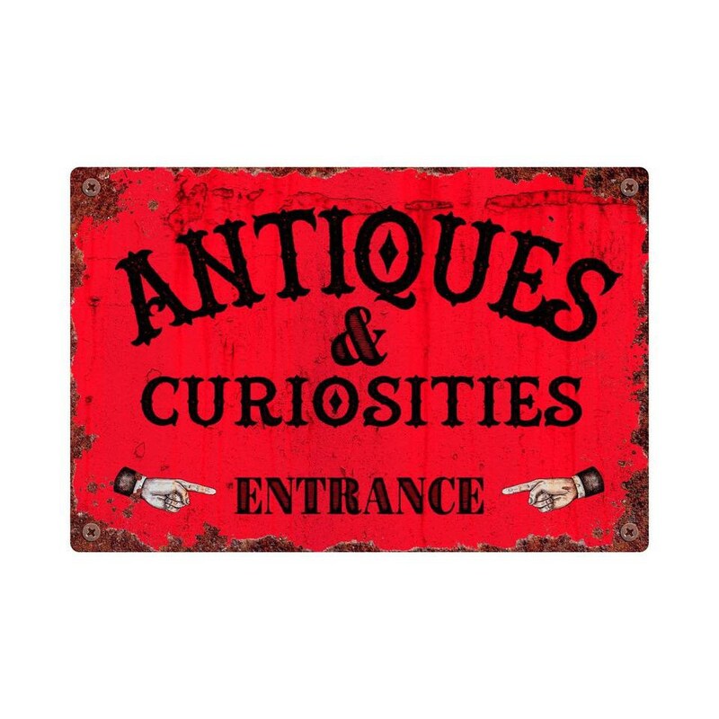 Antique Shop Sign - Etsy