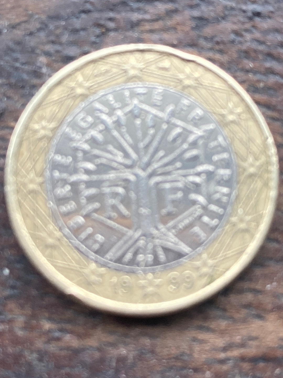 Rare One Euro Coin - Etsy