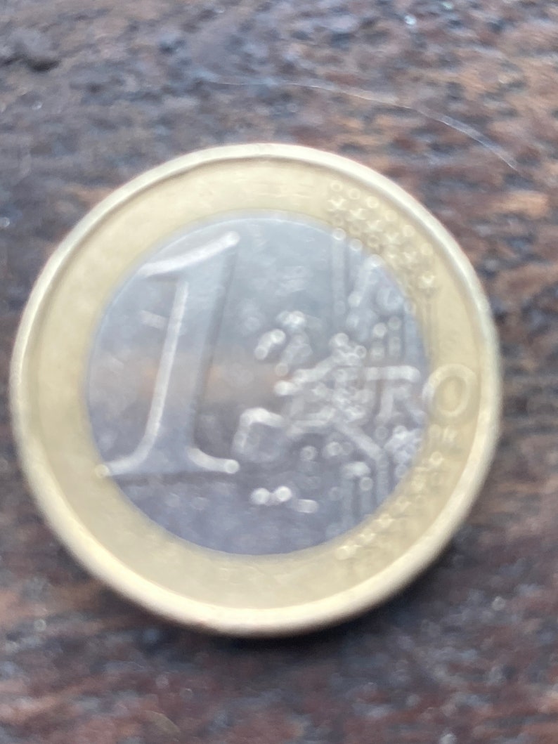 Rare One Euro Coin - Etsy