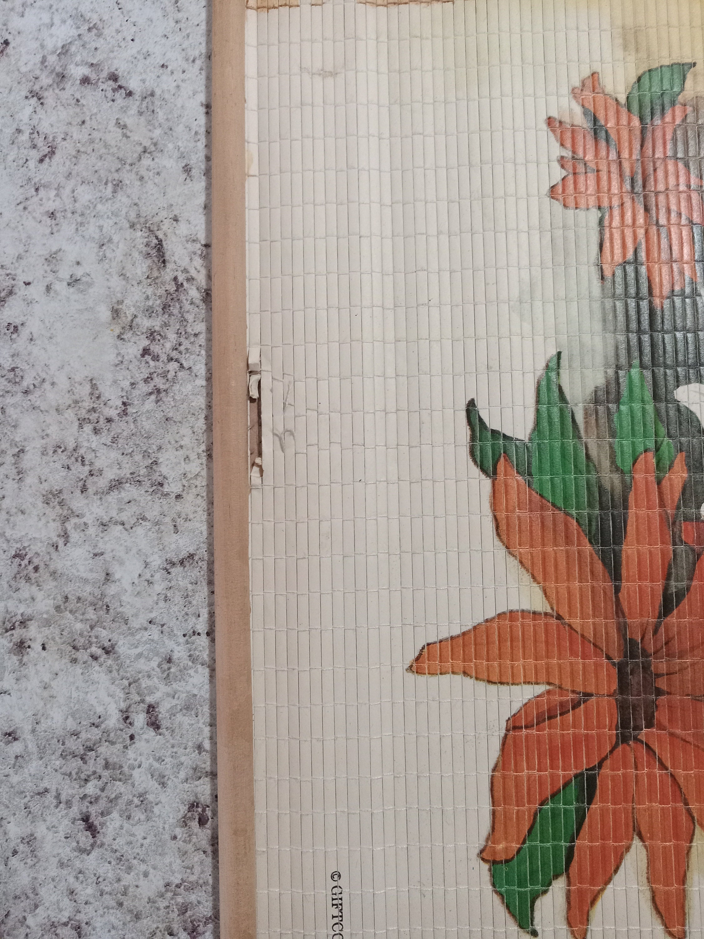 1989 Bamboo Country Themed Calendar - Etsy