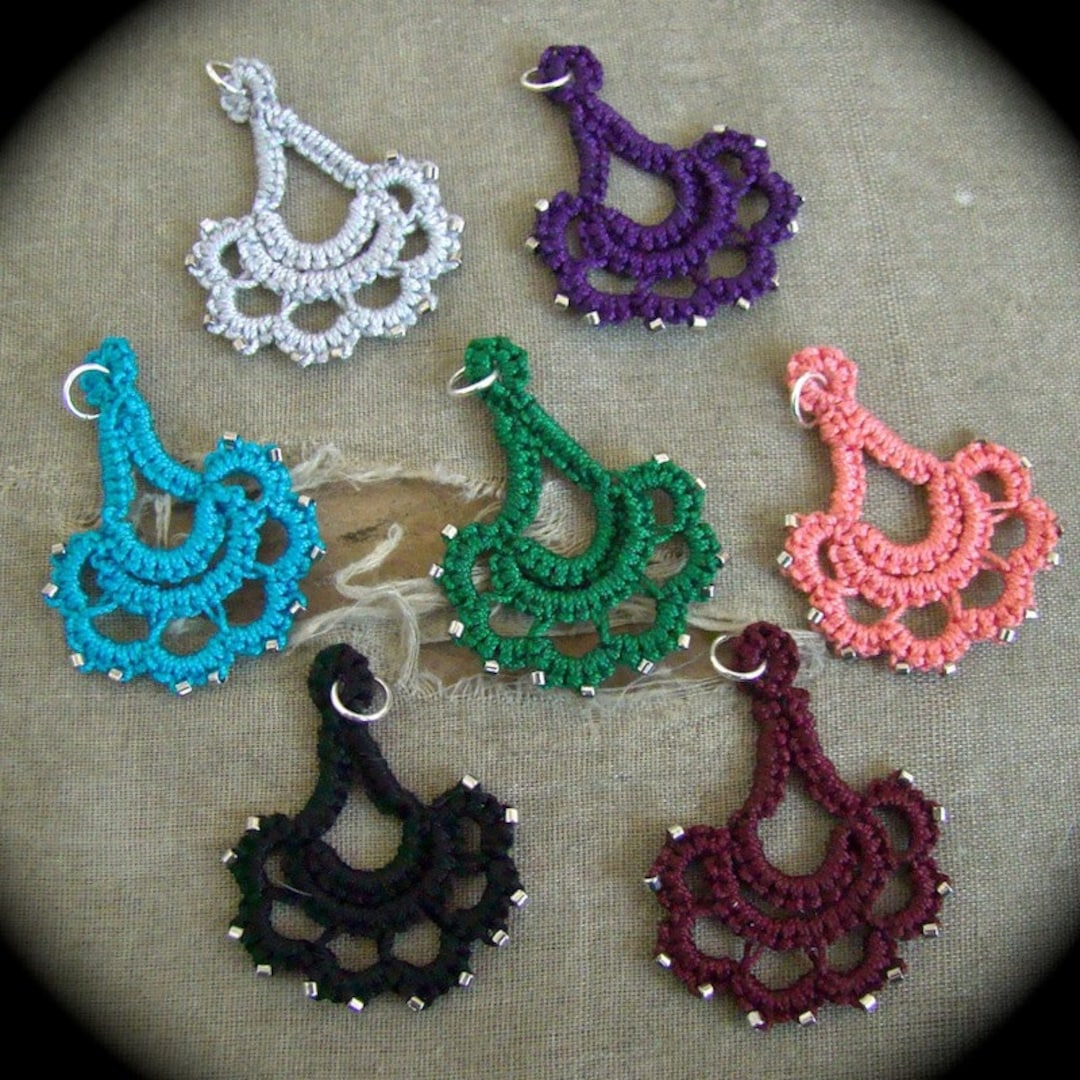 Tatted Lace Pendant - Special Occasion - Etsy