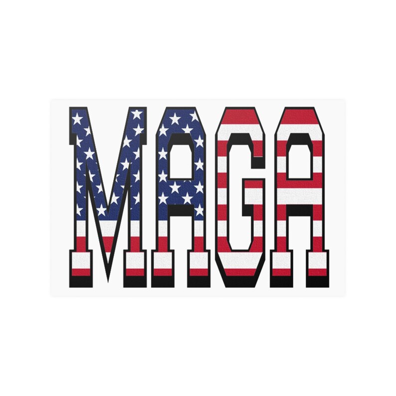 Satin Posters, MAGA, Patriotic, American, Flag, Pro America, Country ...