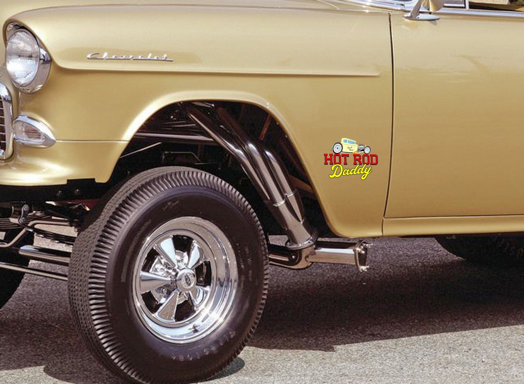 Die-cut Stickers, Hot Rod Daddy, Speed Shop Design, Father's Day Gift ...