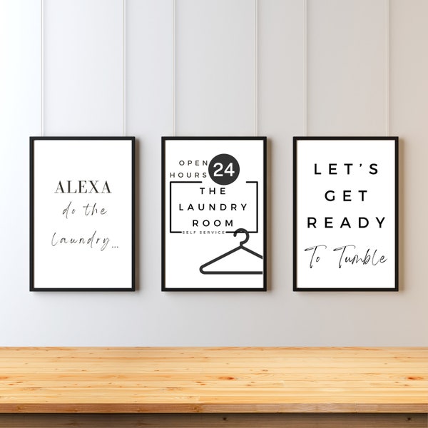 Laundry Room Wall Art - Etsy