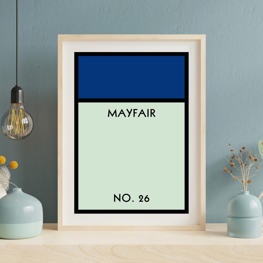Set of 8 Street Names, Wall Art, Editable Canva Template With Full ...