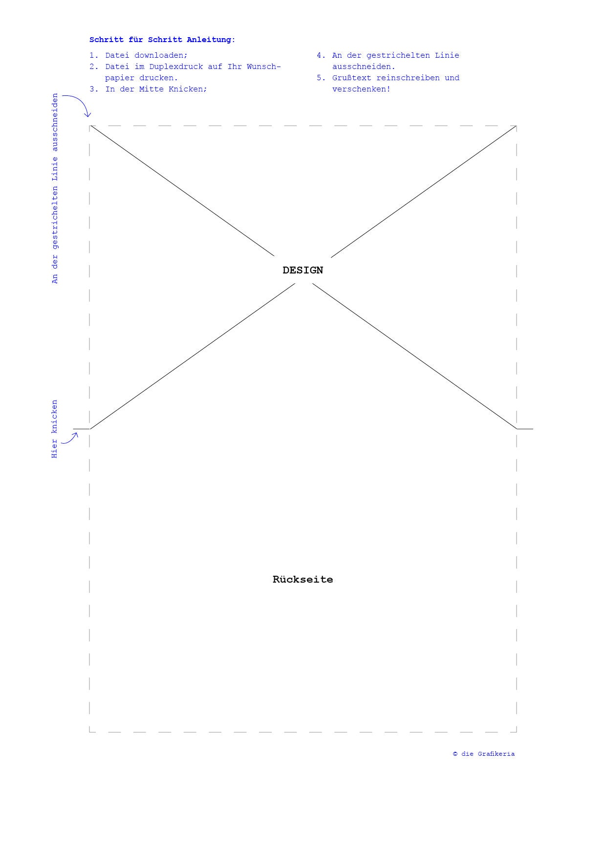 EASTER CARD Din A6 Folded/a5 Postcard, Easter Bunnies, Origami, Layered ...