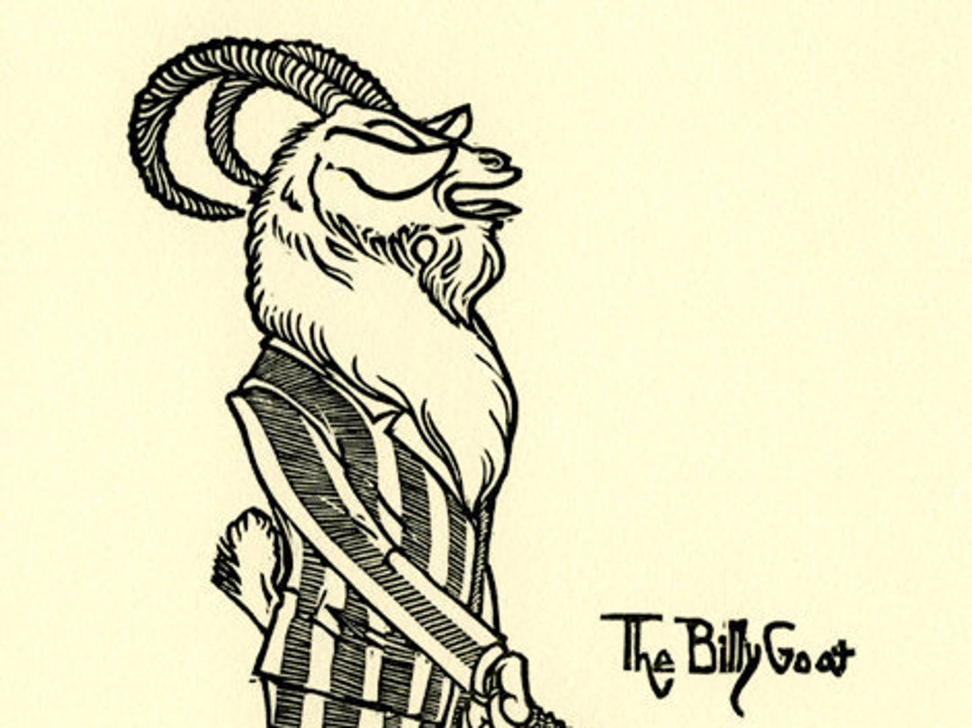 The Billy Goat - Etsy