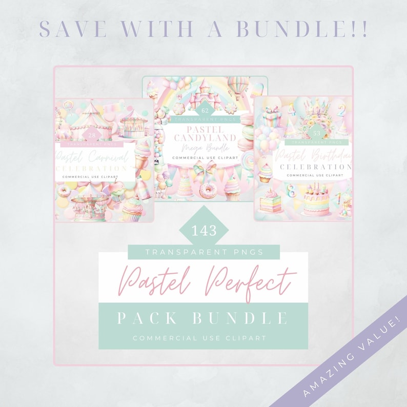 Pastel Candy Clipart Candy Floss Sweets Clipart Candyland Clipart Png ...