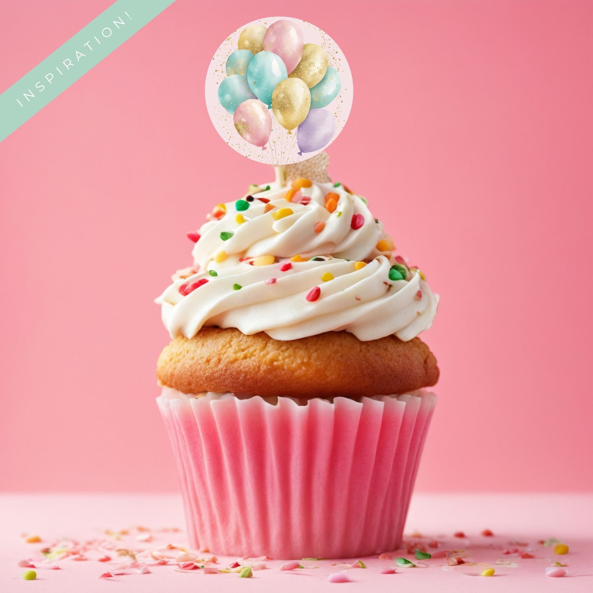 Pastel Birthday Clipart Candyland Carnival Unicorn Glitter Birthday ...