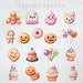 Pastel Halloween Sweets Clipart Cute Halloween Png Candyland Clipart ...