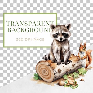 Woodland Nursery Forest Baby Animals Clipart Forest Animals Clip Art ...