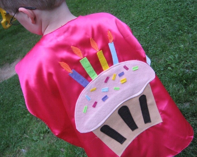 Kids Childrens Birthday Custom Cape - Etsy
