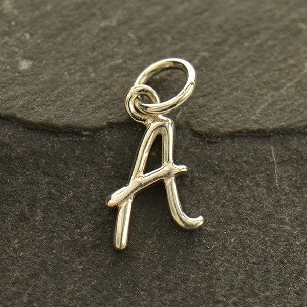 Initial Charm - Etsy