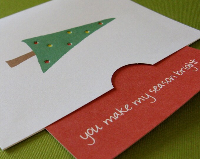 Christmas Card With Hidden Message Interactive and Fun - Etsy