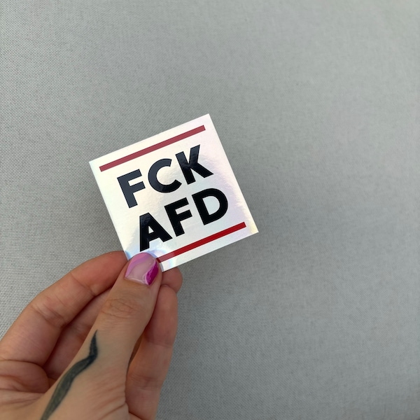 Fck afd sticker - Etsy.de