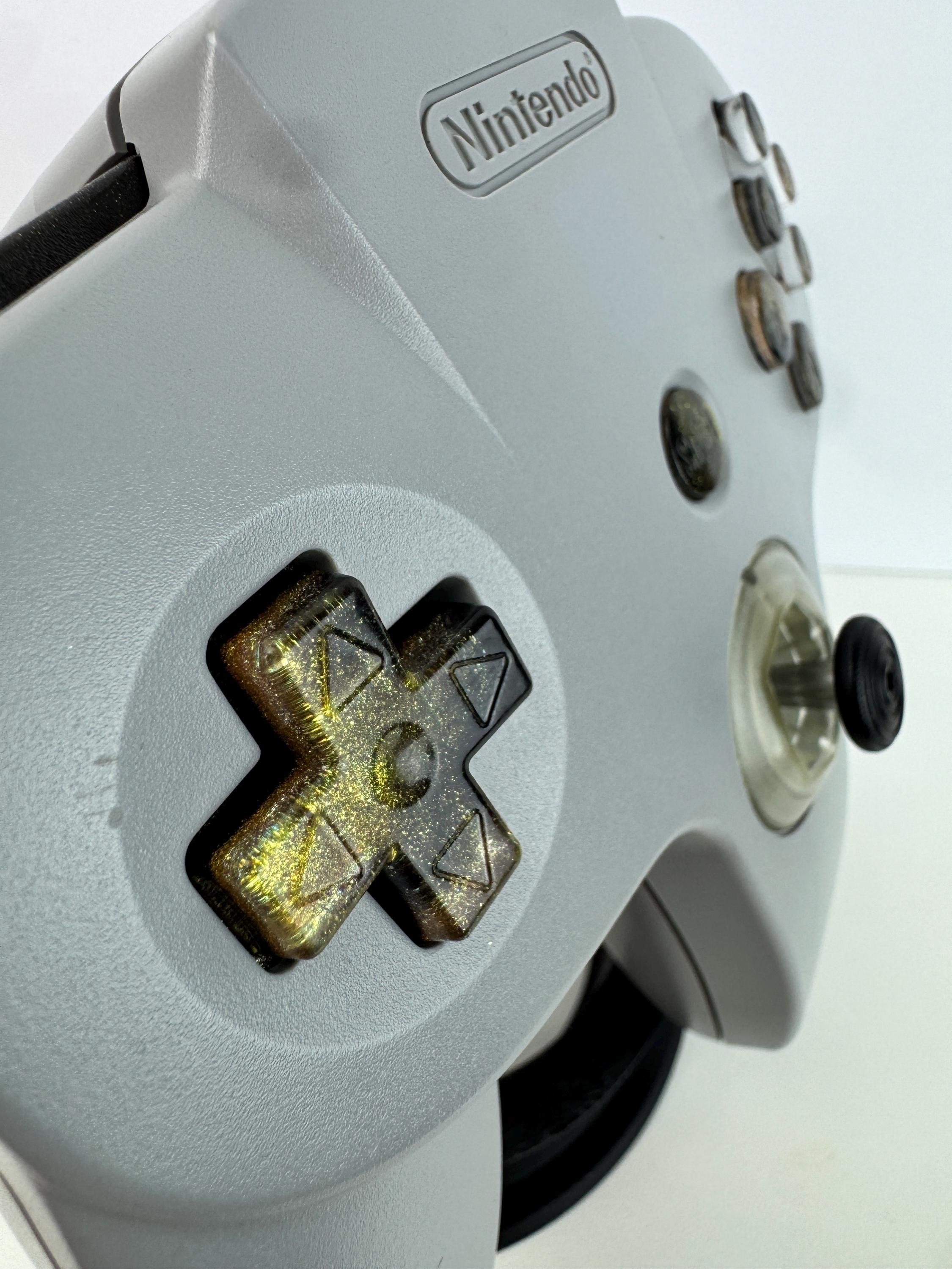 N64 “corrupted Triforce" Full Button Set, Gold and Black - Etsy