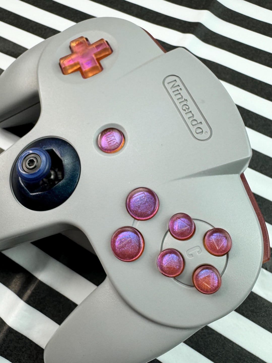 N64 sunset Bay Full Button Set, Color Shifting Buttons - Etsy