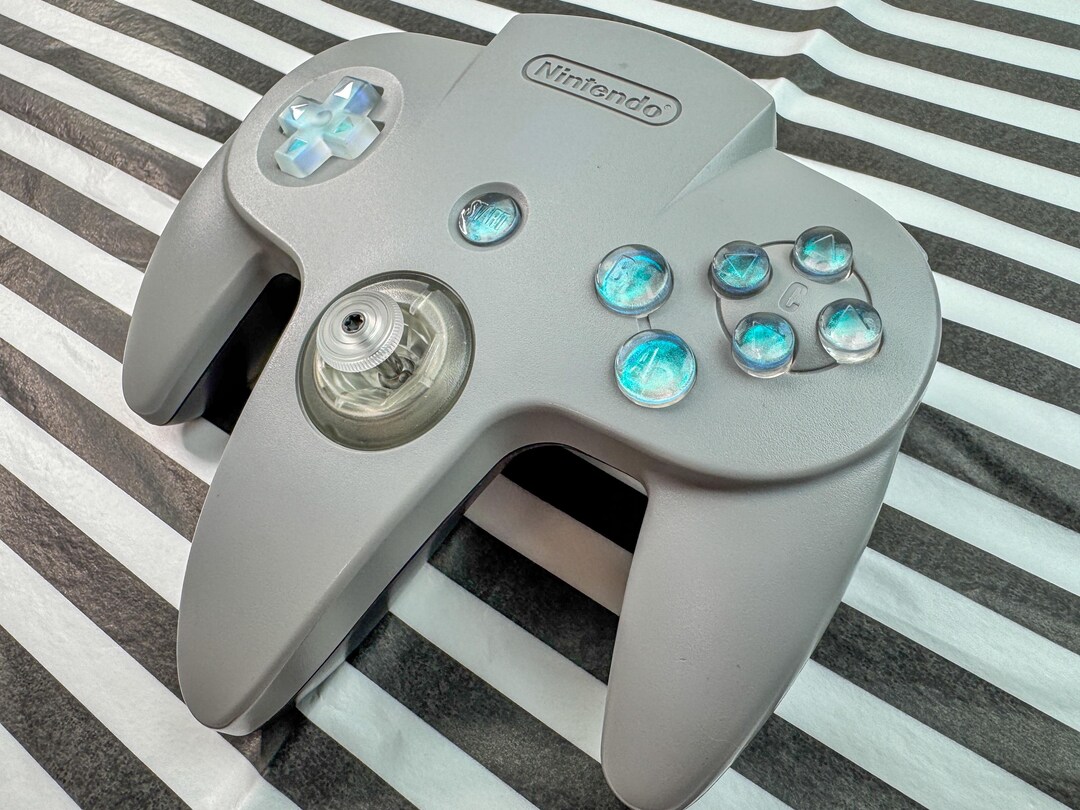 N64 “naryu’s Love" Full Button Set, Chromatic Color Shift - Etsy