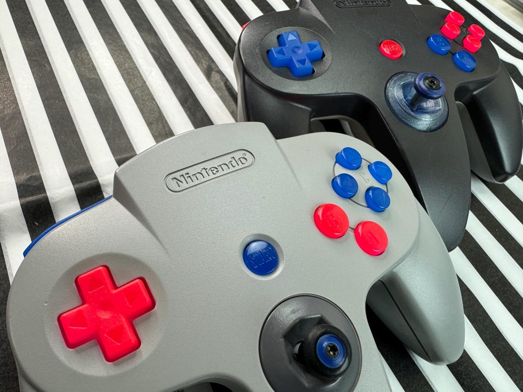 N64 "neon Rush" Full Button Set - Etsy