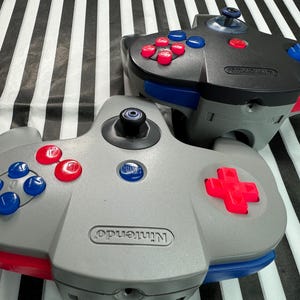 N64 "neon Rush" Full Button Set - Etsy