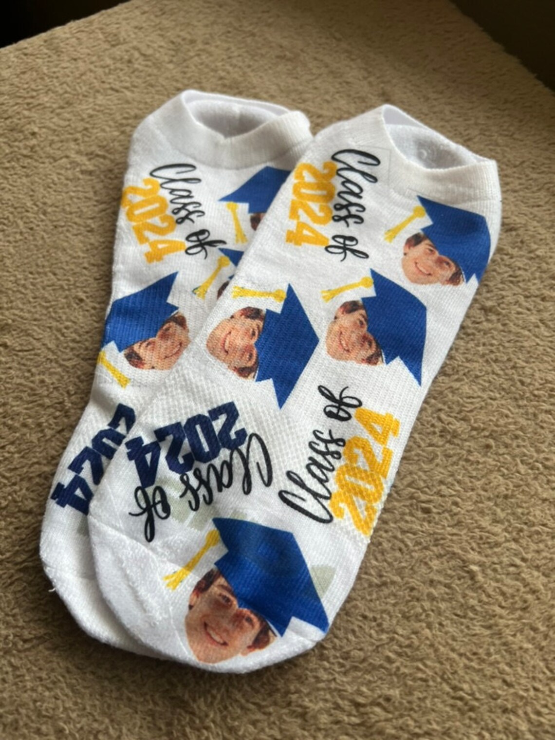 Class of 2024 Graduation Customizable Socks Gift Senior 2024 Socks - Etsy