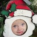 Santa "add-your-own-photo" Christmas Ornament Kids Photo Ornament - Etsy