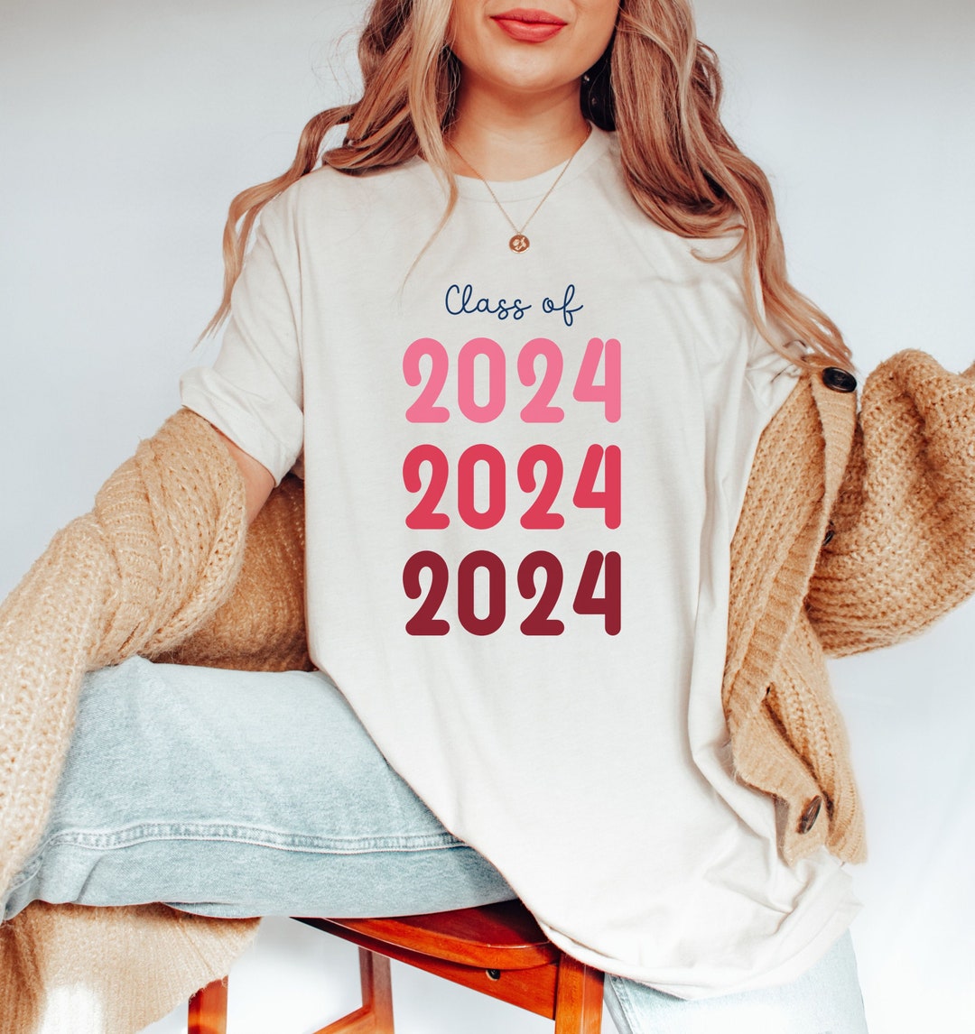 Class of 2024 Shirt, High School Graduation, Senior Shirt, Graduation ...
