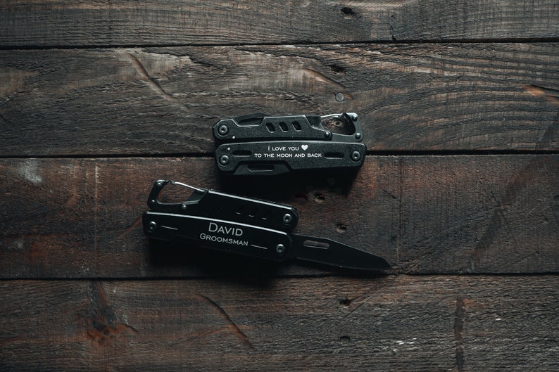 Navaja multiherramienta personalizada, 8 en 1, de acero inoxidable ...