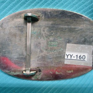 Vintage COMSTOCK SILVERSMITHS Hand Engraved Reversible Belt Buckle - Etsy