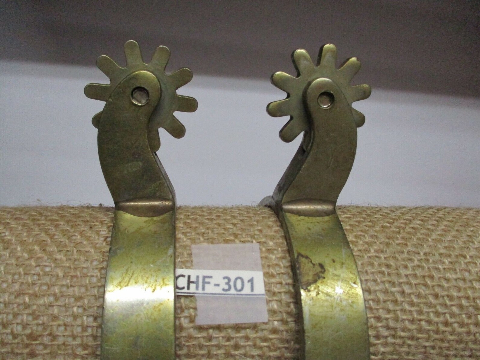 OLD RICARDO Marked Solid Nickel Silver Western Riding Spurs in Great ...