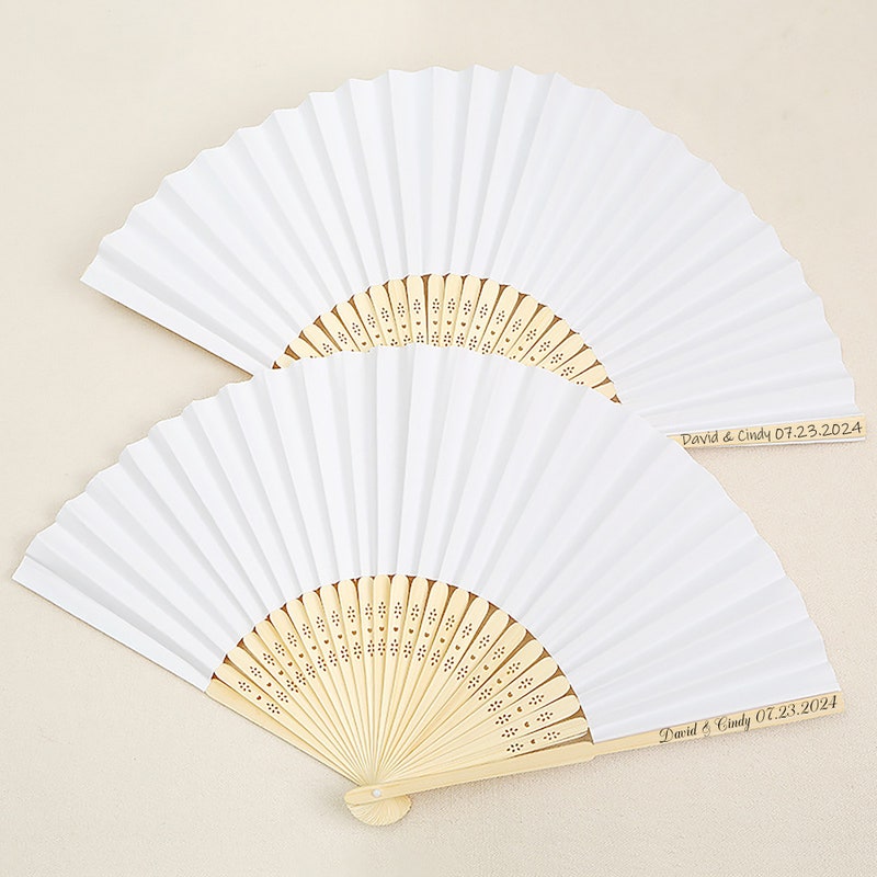 Wooden Hand Fan - Etsy