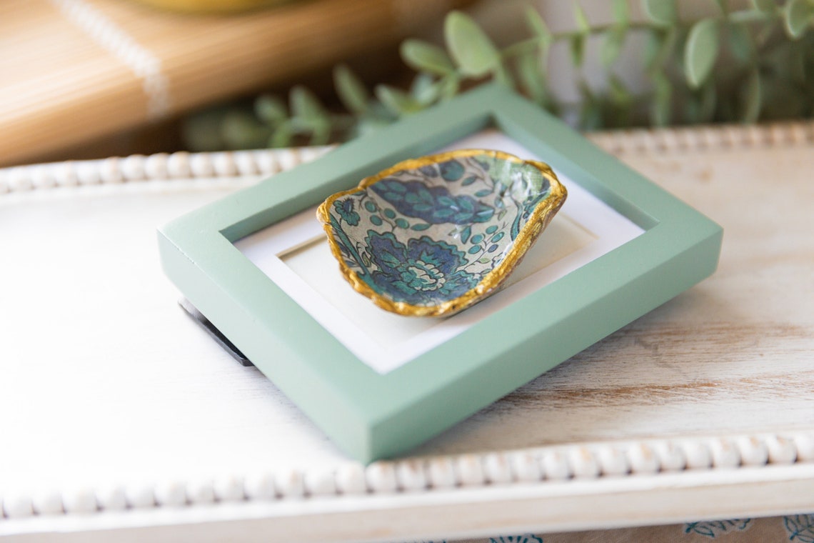 Handmade Oyster Shell Art Decor Gift - Etsy