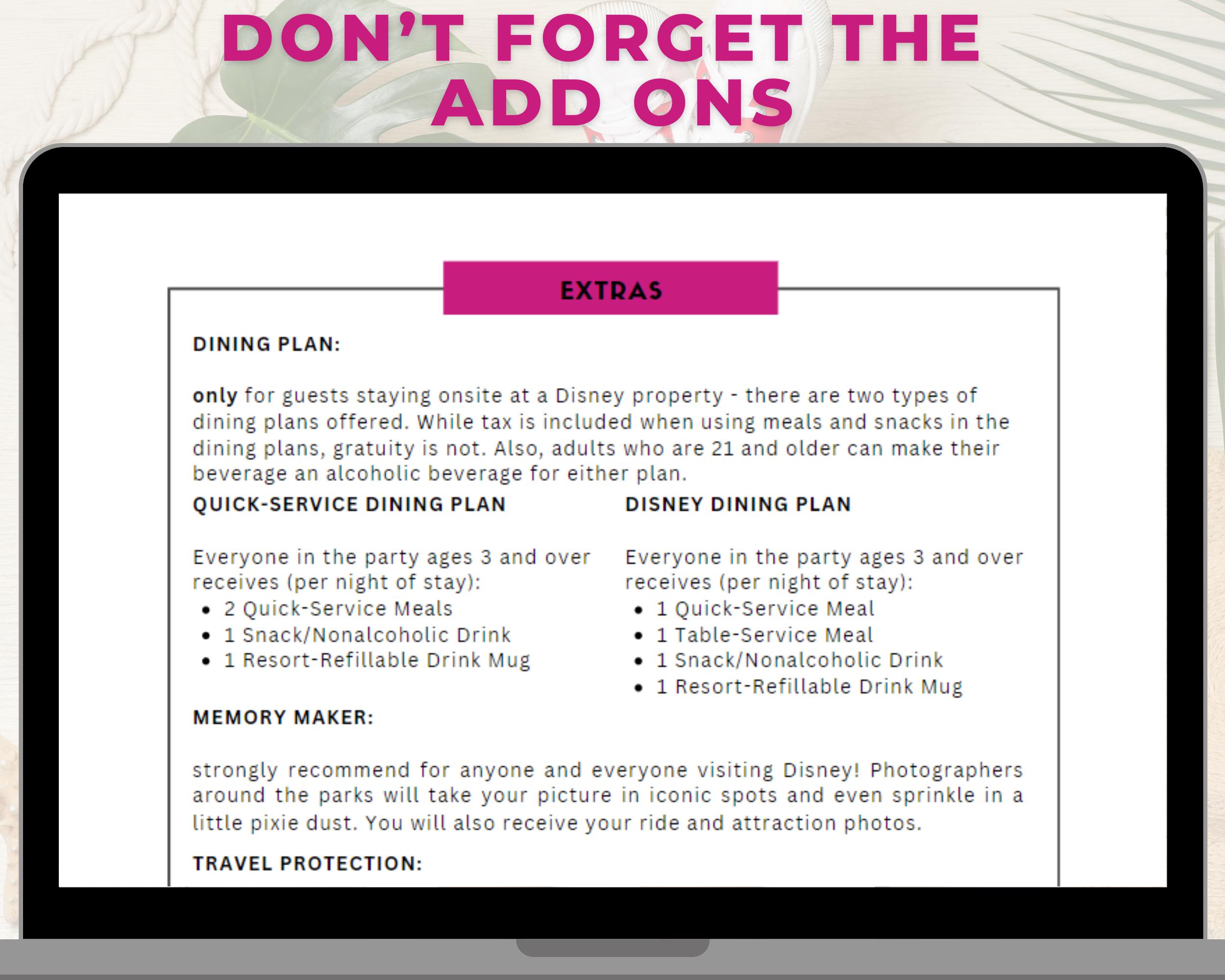 Disney Planning Questionnaire Canva Template - Help Clients Plan Their ...