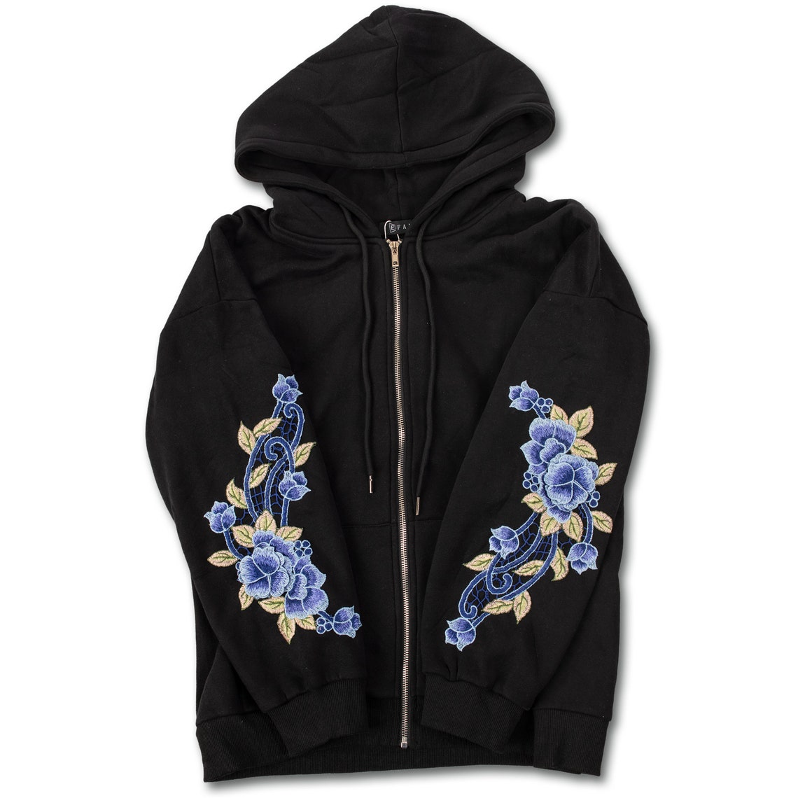 Charming Blue Flower Embroidered Appliqué Will Get You Noticed Wherever ...