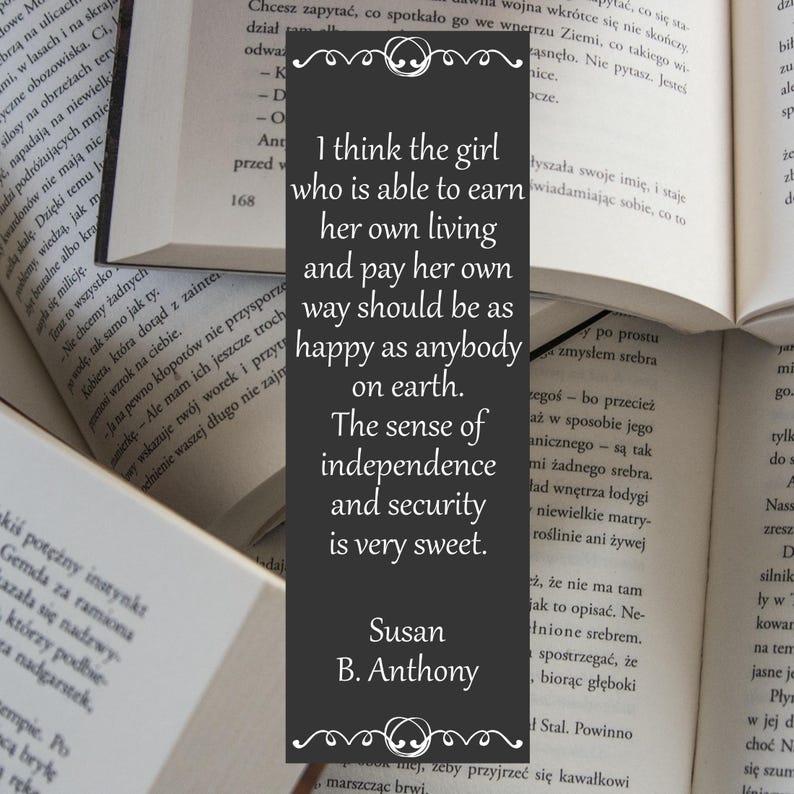 Feminist Bookmarks | Inspirational Suffragette Quotes | Women's Rights ...