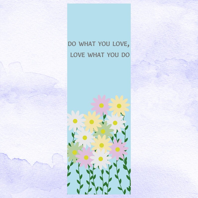 Printable Bookmarks 2x6 Positive & Motivational Quotes Instant Download ...