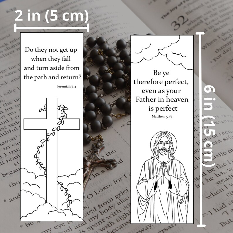 Christian Coloring Bookmarks With Bible Quotes – Printable Scripture ...